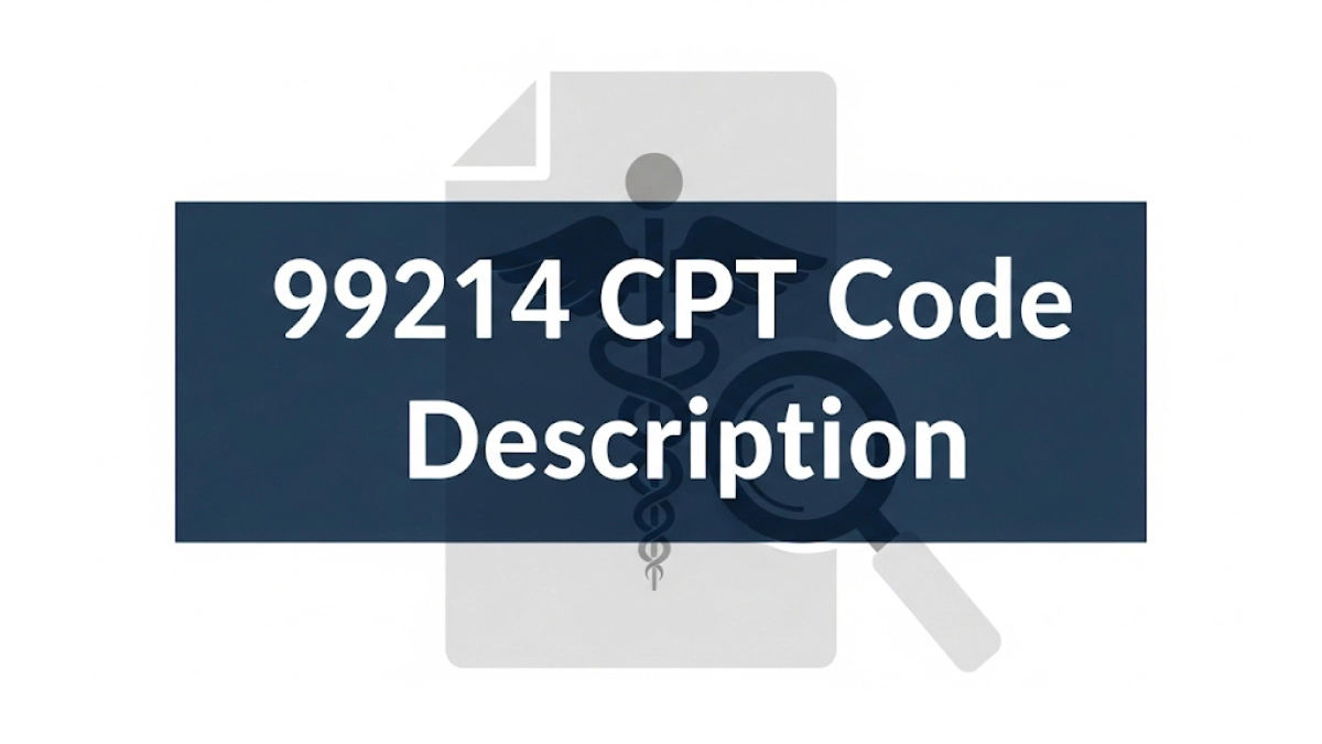 99214 CPT Code Description Guidelines And Updates 99214 CPT Code Description Guidelines And Updates