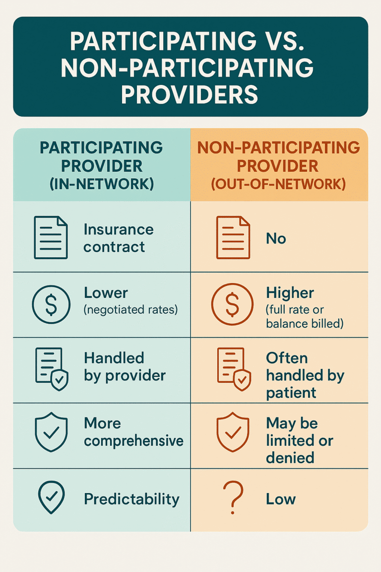 Par vs Non-Par Providers: Key Differences Explained