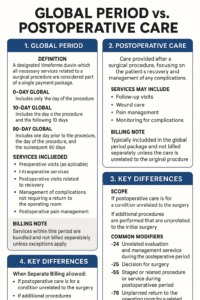 Global vs Postoperative Periods: Billing Explained